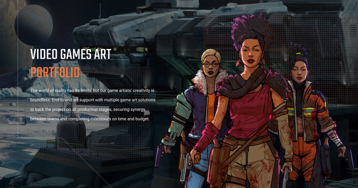 3D, 2D Game Art Portfolio. Art Projects | Starloop Studios